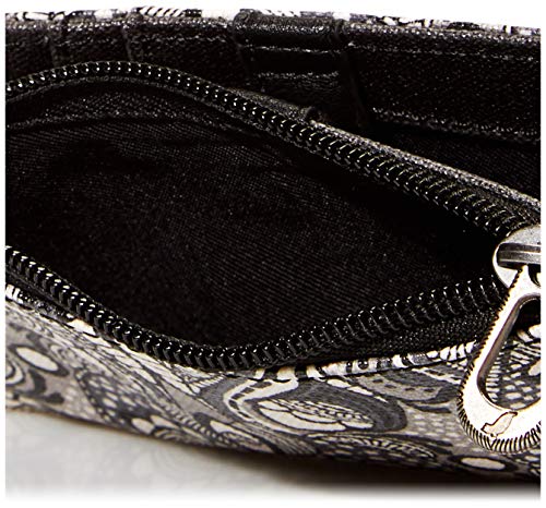 Sakroots Encino Essential Wallet, Black & White Soulful Desert