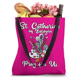 St Catherine of Bologna Patron Saint of Artists Gifts Art Tote Bag