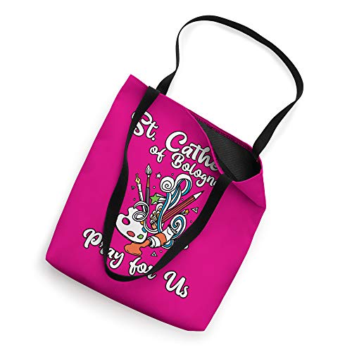 St Catherine of Bologna Patron Saint of Artists Gifts Art Tote Bag