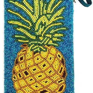 Bamboo Trading Company SHB446 Pineapple Crush Club Bag, 7-inch Height, Multicolor