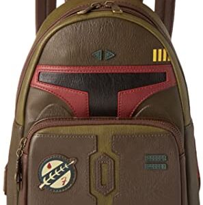 Loungefly Star Wars Boba Fett No Good To Me Dead Cosplay Womens Double Strap Shoulder Bag Purse