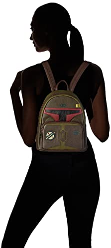 Loungefly Star Wars Boba Fett No Good To Me Dead Cosplay Womens Double Strap Shoulder Bag Purse