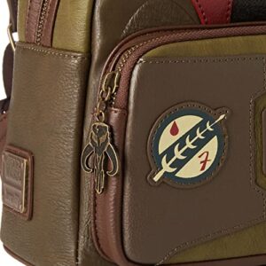 Loungefly Star Wars Boba Fett No Good To Me Dead Cosplay Womens Double Strap Shoulder Bag Purse