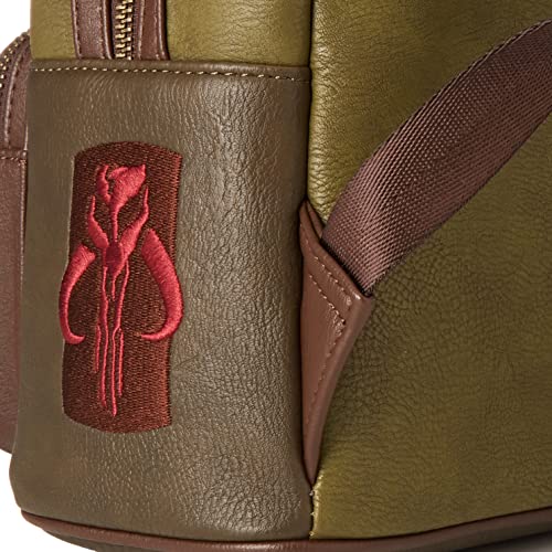 Loungefly Star Wars Boba Fett No Good To Me Dead Cosplay Womens Double Strap Shoulder Bag Purse