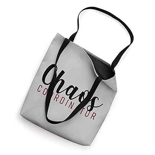 Cute and Funny Chaos Coordinator Tote Bag