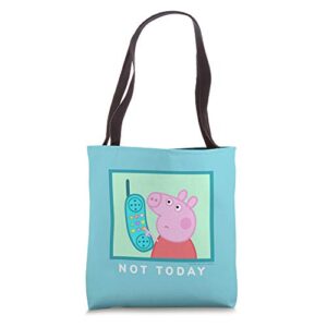 Peppa Pig Not Today Tote Bag