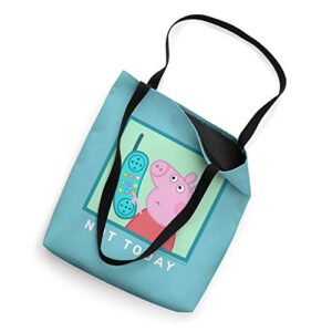 Peppa Pig Not Today Tote Bag