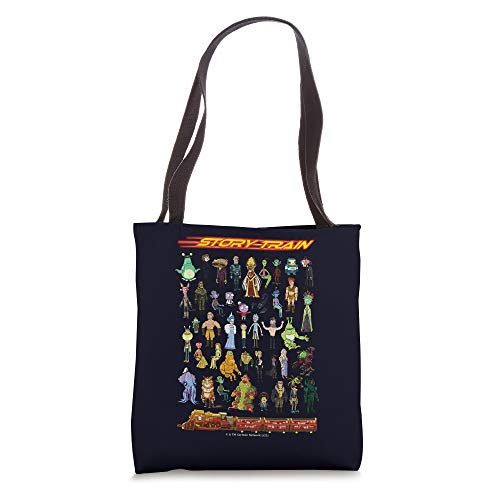 Rick and Morty Story Train Toy Set Tote Bag