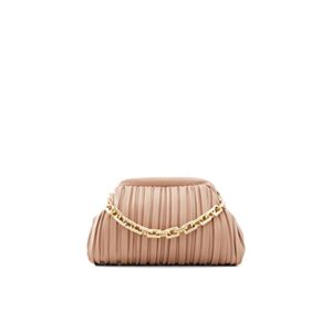 aldo women’s aerrassa clutch bag, medium beige