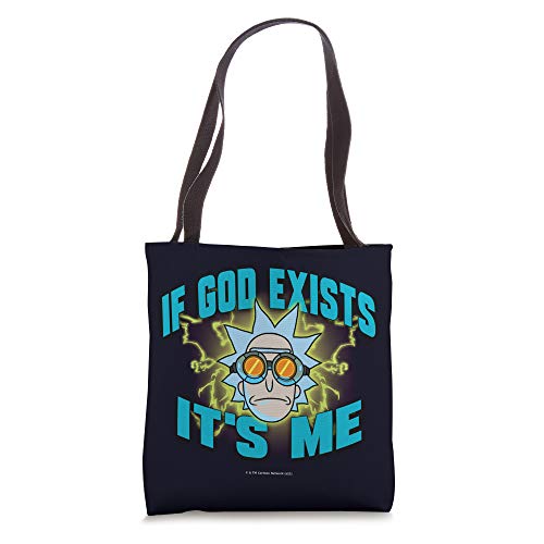 Rick and Morty If God Exists Tote Bag