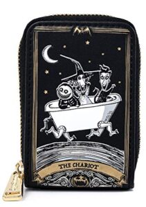 loungefly x disney nightmare before christmas tarot card wallet