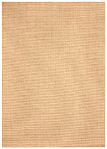 Martha Stewart Collection by SAFAVIEH 1'9" x 2'10" Natural MSR9501A Farmhouse Sisal & Jute Accent Rug