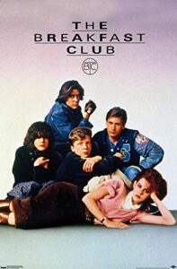 trends international 24x36 the breakfast club-one sheet wall poster, 24″ x 36″, premium unframed version