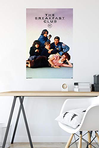 Trends International 24X36 The Breakfast Club-One Sheet Wall Poster, 24" x 36", Premium Unframed Version