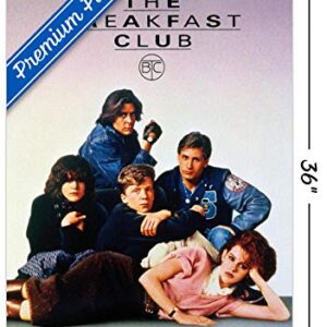 Trends International 24X36 The Breakfast Club-One Sheet Wall Poster, 24" x 36", Premium Unframed Version