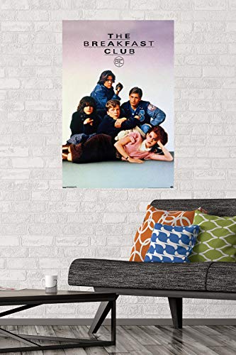 Trends International 24X36 The Breakfast Club-One Sheet Wall Poster, 24" x 36", Premium Unframed Version