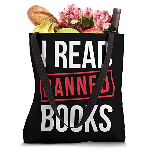 I Read Banned Books Tote Bag