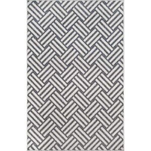 nuLOOM Charter Homely Herringbone Indoor/Outdoor Area Rug, 6' 7" x 9', Grey