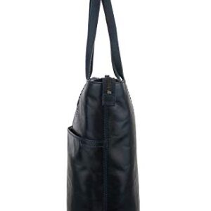 Frye Melissa Simple Zip Tote, Ocean