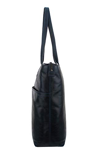 Frye Melissa Simple Zip Tote, Ocean