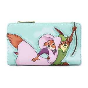 loungefly disney robin hood robin rescues maid marian wallet