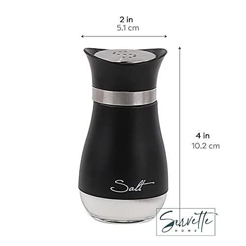 Basic Salt & Pepper Shakers - Black