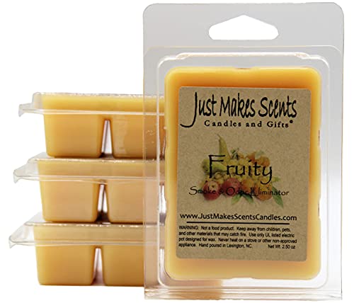 4 Pack - Fruity Smoke and Odor Eliminator Wax Melts