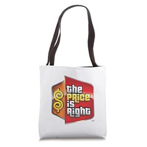 the price is right logo badge tote bag