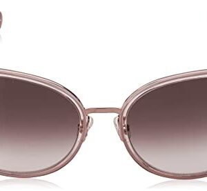 Kate Spade New York Women's Jensen/G/S Cat Eye Sunglasses, Pink, 57mm, 18mm