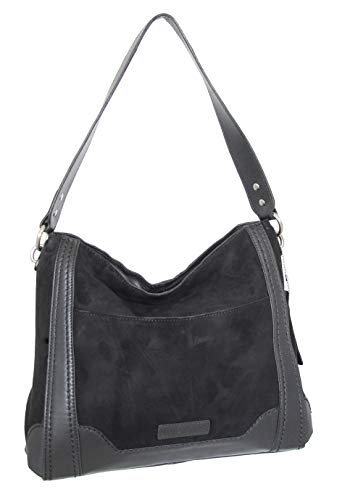 Hottie Leather Hobo (Black)