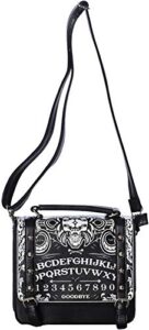 lost queen ouija board small gothic adjustable satchel bag