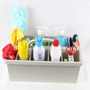 KOOTOO CUSTOMIZABLE ORGANIZER CONTAINER, with UNIQUE DIVIDERS that can be arranged to fit the space you need to store everyday items upright. SCHOOL SUPPLIES, PET SUPPLIES, CRAFTS or CLEANING AND MORE