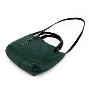 OLD TREND Genuine Leather Island Mini Tote (Vintage Green)