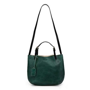 OLD TREND Genuine Leather Island Mini Tote (Vintage Green)