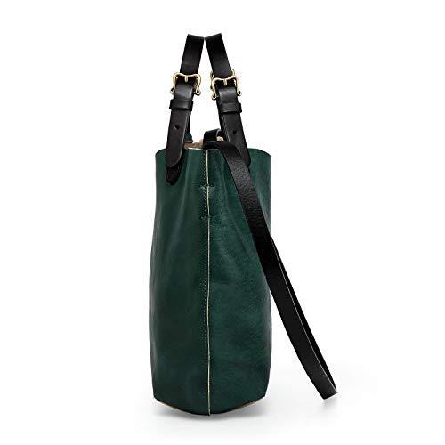 OLD TREND Genuine Leather Island Mini Tote (Vintage Green)