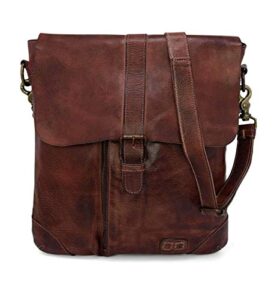 bed|stu women’s jack leather bag (teak rustic)