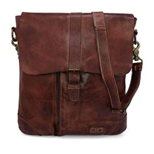 Bed|Stu Women’s Jack Leather Bag (Teak Rustic)