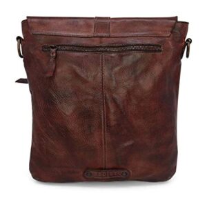 Bed|Stu Women’s Jack Leather Bag (Teak Rustic)