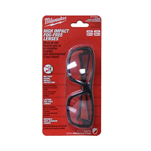 Milwaukee Clear Performance Safety Glasses