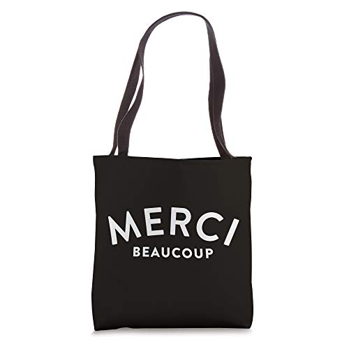 Merci Beaucoup French Slogan Tote Bag