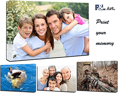 Personalized Photo to Canvas Print Wall Art 36x24 Inch Custom Your Photo On Canvas Wall Art Digitally Printed