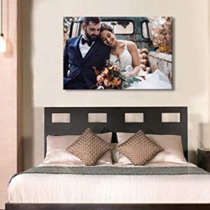 Personalized Photo to Canvas Print Wall Art 36x24 Inch Custom Your Photo On Canvas Wall Art Digitally Printed