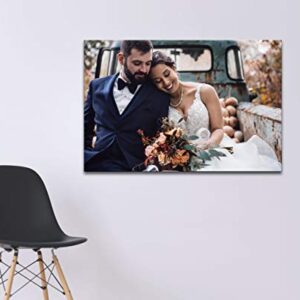 Personalized Photo to Canvas Print Wall Art 36x24 Inch Custom Your Photo On Canvas Wall Art Digitally Printed