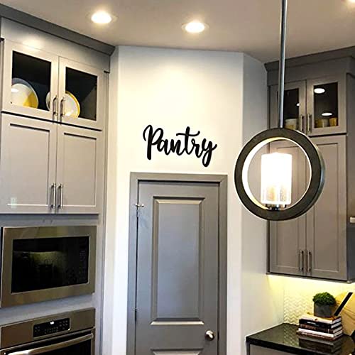 Pantry Sign Pantry Metal Wall Decor for Home Kitchen Restaurant Coffee Shop Store Modern Farmhouse Wall Decor Housewarming Gift