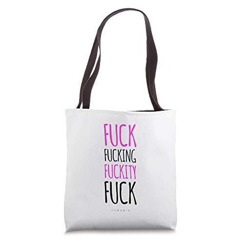 Funny Bags For Women Canvas Tote Gifts Fucking Fuckity Fuck Tote Bag