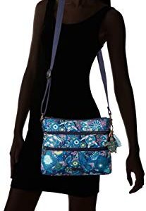 Sakroots Women's Bag in Eco-Twill, Multifunctional Purse with Adjustable Strap & Zipper Pockets, Sustainable & Durable Design, Royal Blue Seascape