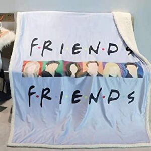 LOVINSUNSHINE Friends Tv Show Sherpa Blanket The Office Gifts for Women Tv Show Blankets Friends Tv Show Blanket Friends Tv Show Merchandise Blanket Throw Friends TV Show Gift Blanket 60x80