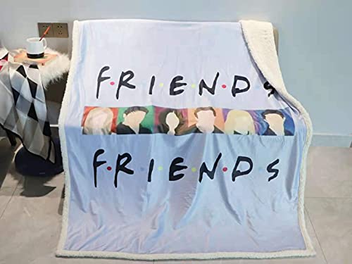 LOVINSUNSHINE Friends Tv Show Sherpa Blanket The Office Gifts for Women Tv Show Blankets Friends Tv Show Blanket Friends Tv Show Merchandise Blanket Throw Friends TV Show Gift Blanket 60x80