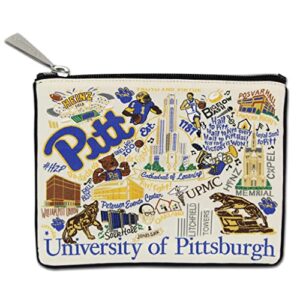 catstudio pittsburgh, university of collegiate zip pouch | 5″ x 7″