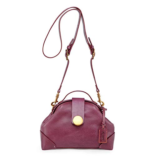 OLD TREND Genuine Leather Gypsy Soul Crossbody Bag (Lilac)